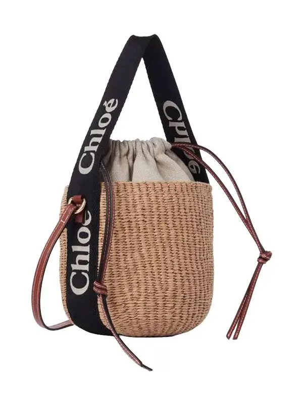 Chloé Woody Small Basket Bag - Multicolor