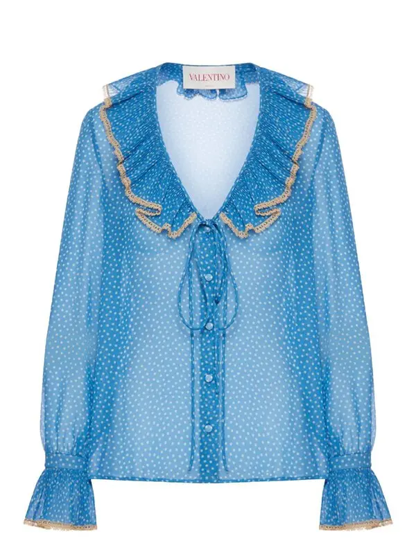 Valentino Garavani Printed Silk Shirt - Multicolor