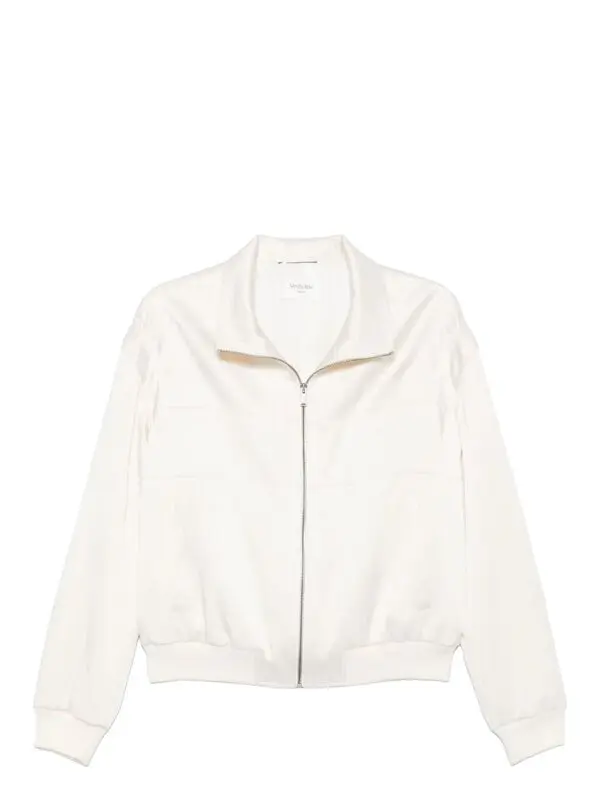 Saint Laurent Full Zip Stand Collar Sweatshirt - Multicolor
