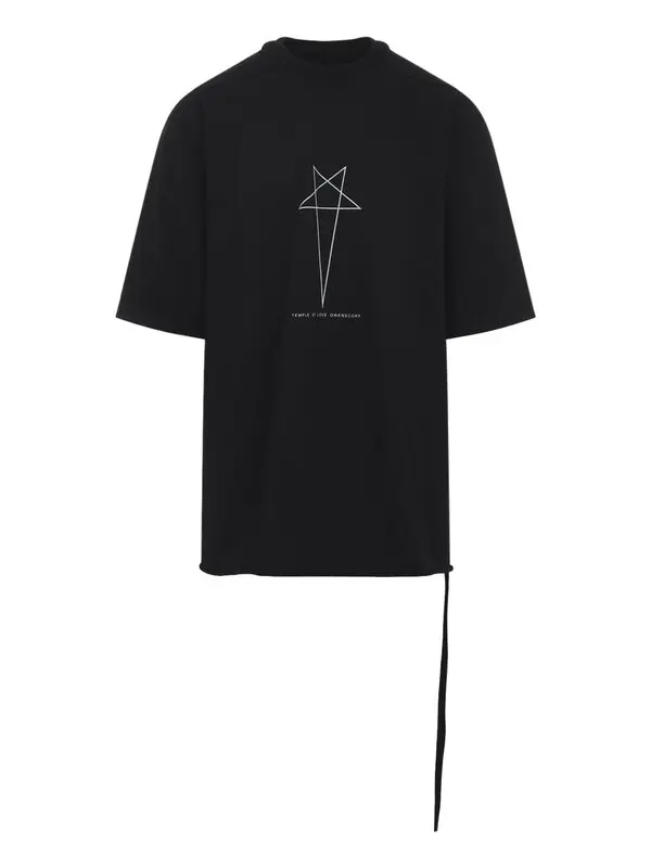 Rick Owens Jumbo Ss T-shirt - Black