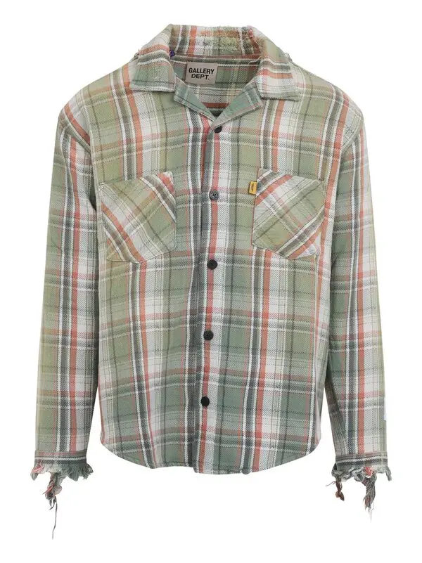 GALLERY DEPT. Marley Flannel Shirt - Green