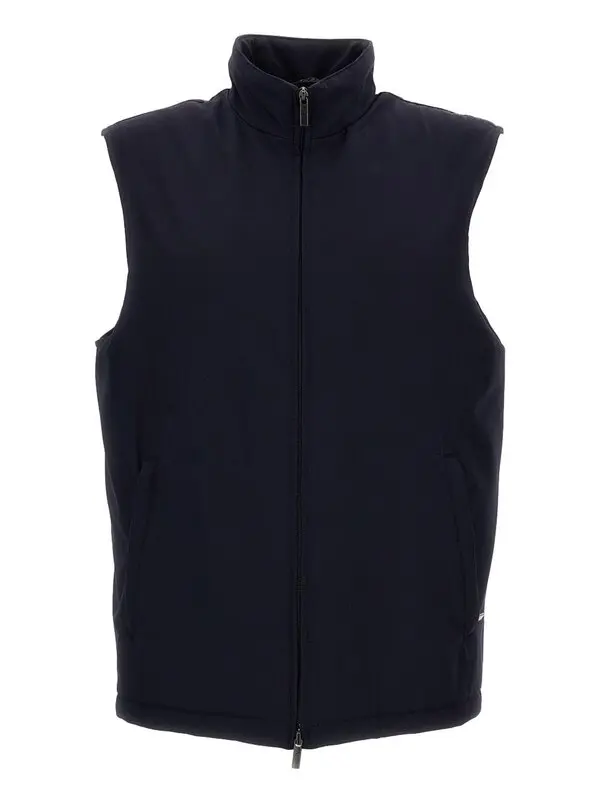 FAY Quilted Gilet - Multicolor