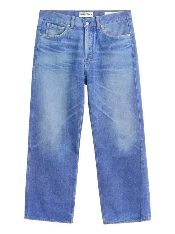 Our Legacy Regular & Straight-leg Denim Jeans - Blue