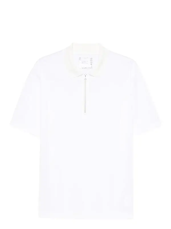 Sacai Cotton Polo Shirt - Multicolor