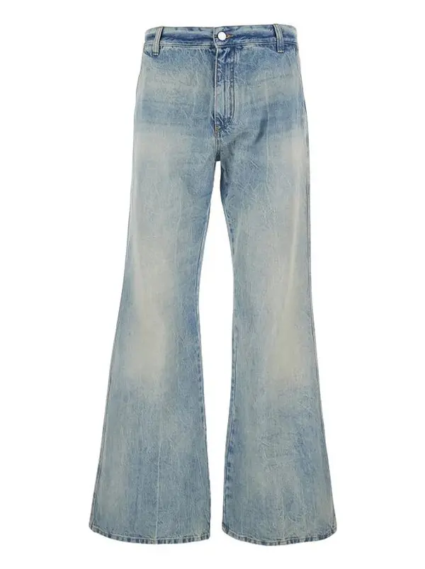 Amiri Wide Leg Jeans - Blue