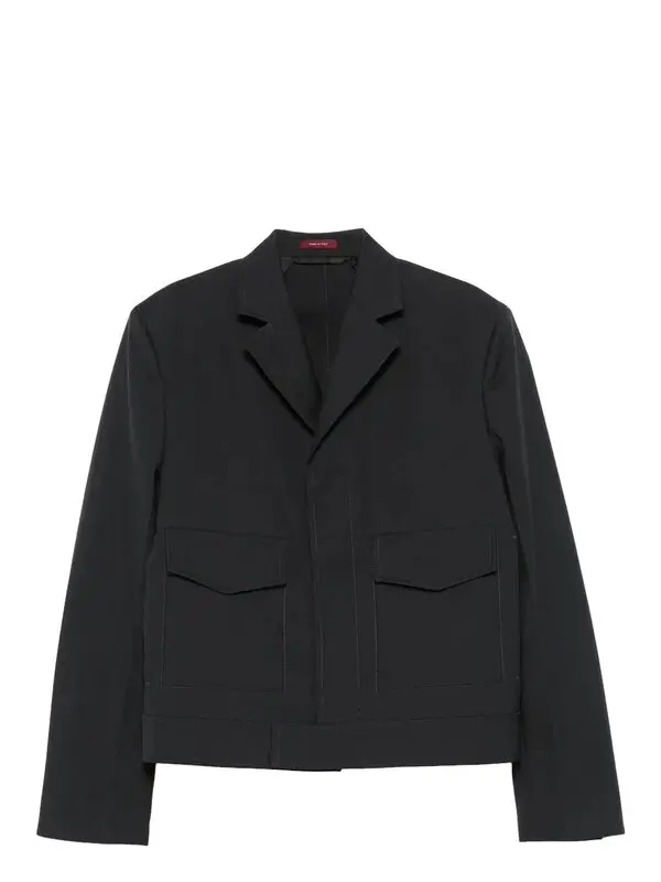 Gucci Wool Jacket With Notch Lapel - Multicolor