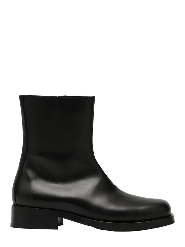 Our Legacy Leather Ankle Boot - Black