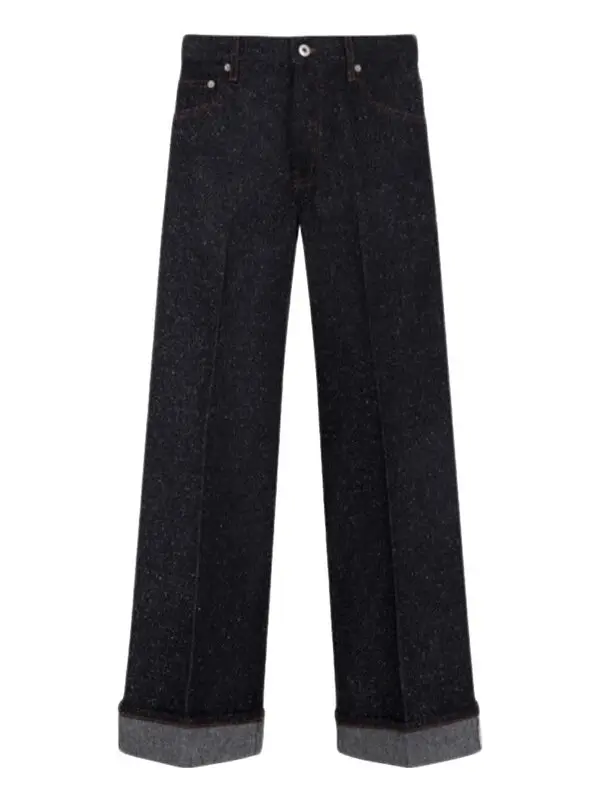 Burberry Cotton Jeans Made In Italy - Multicolor