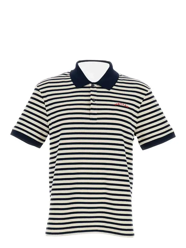 Alexander McQueen Striped Polo Shirt - Multicolor