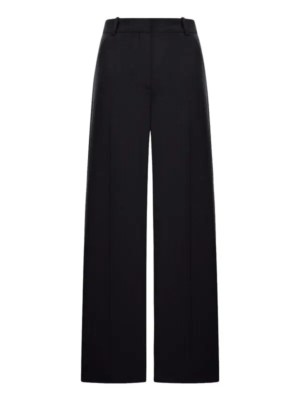 TOTEME Wool Blend Fluid Trousers - Multicolor