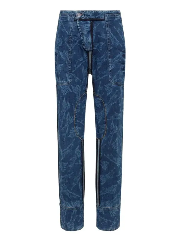 Dsquared2 Indigo Blue Denim Cotton Jeans - Multicolor