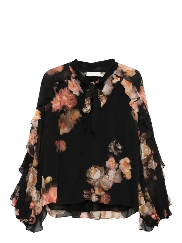 Zimmermann Hypnotic Printed Blouse - Multicolor
