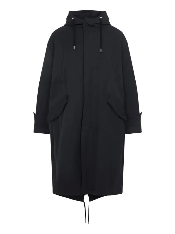 Ami Padded Parka Jacket - Gray
