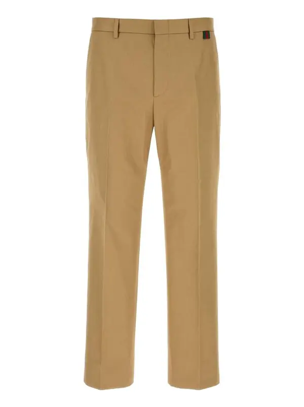 Gucci Cotton Pants - Brown