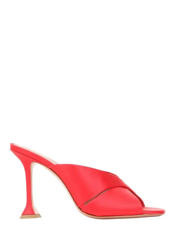 Amina Muaddi Salma 95 Slipper - Red