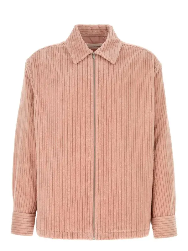 JIL SANDER Corduroy Shirt - Pink