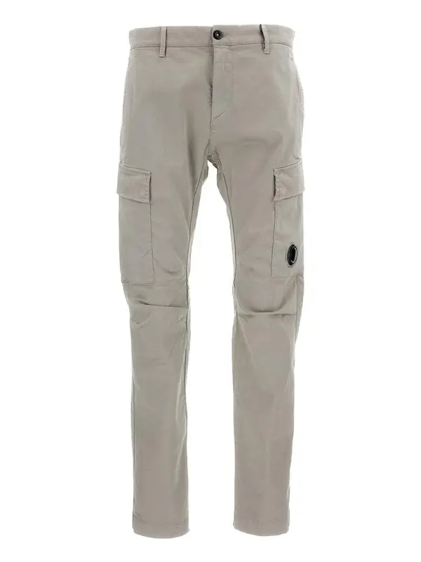 C.P. COMPANY Stretch Sateen Ergonomic Cargo Pants - Multicolor