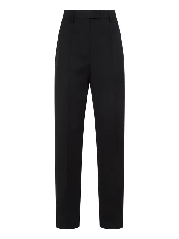 Prada Wool Trousers - Black