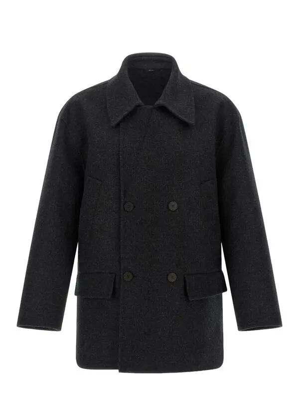 Fendi Wool Felt Double-breasted Blouson - Multicolor