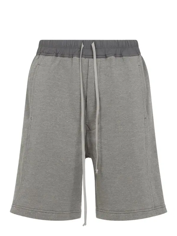 Rick Owens Wide Pusher Shorts - Gray
