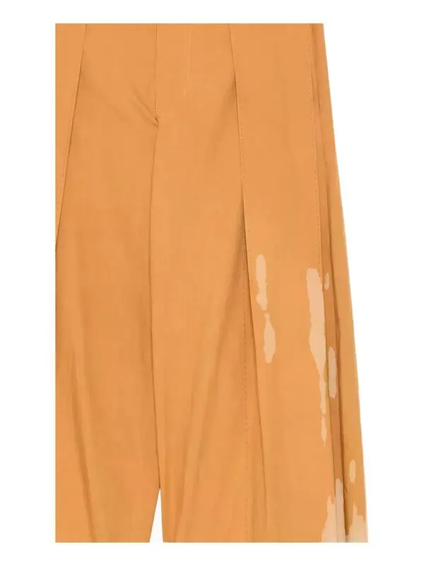 CROQUIS Pleated Detailed Trousers - Orange