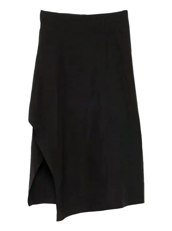 JNBY Asymmetric Slit Skirt - Black