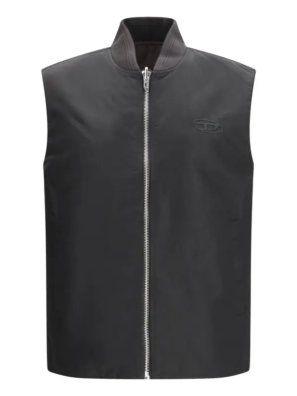 DIESEL® W-type-d1 Gilet - Brown