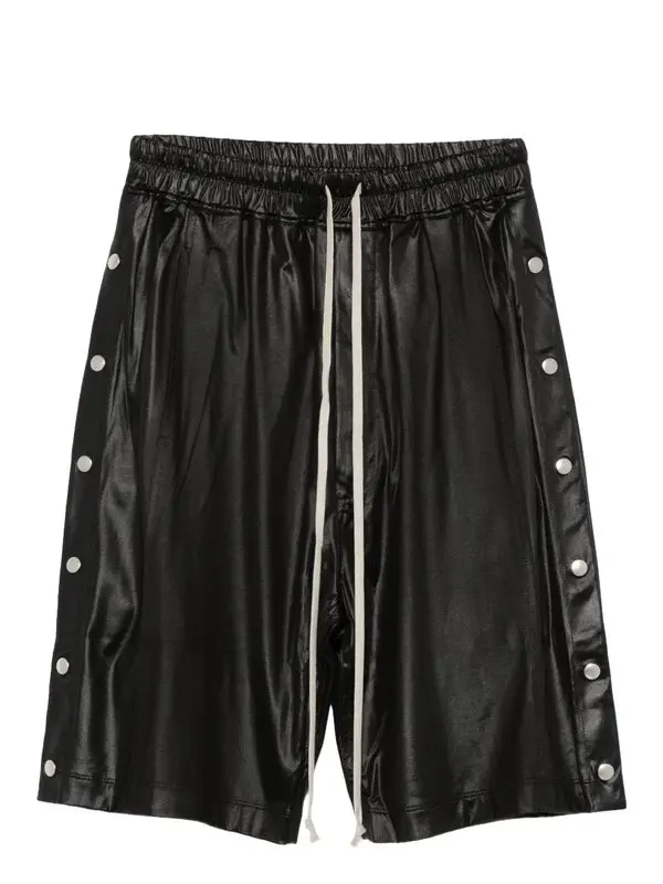 Rick Owens Buttoned Drawstring Shorts - Multicolor