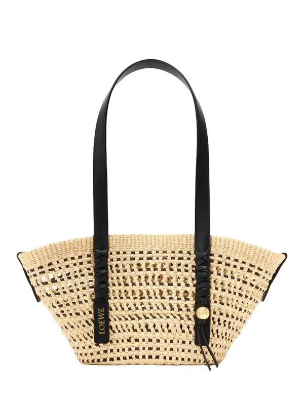 Loewe X Paula's Ibiza Small Woven Basket - Multicolor
