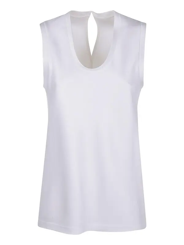 Carven Sleeveless Tank Top - White