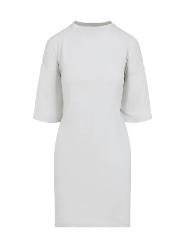 Balenciaga Semi Fitted Mini Dress - White