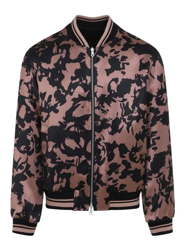 Dries Van Noten Volker Reversible Bomber Jacket - Multicolor