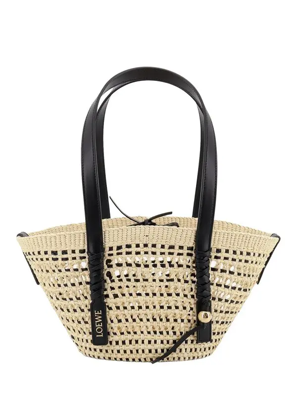 Loewe Braided Basket Small Shoulder Bag - Multicolor