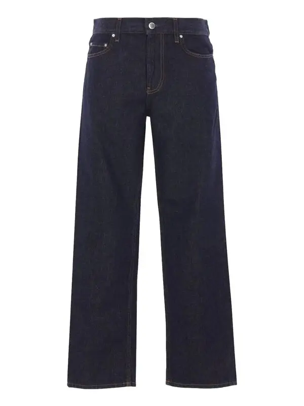 TOTEME Low Straight Denim Jeans - Blue