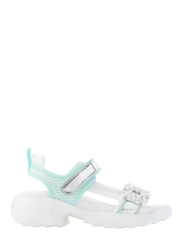 ROGER VIVIER Viv On The Run Sandals - Multicolor