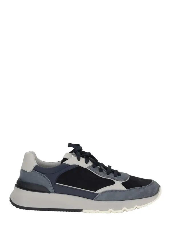 Brunello Cucinelli Suede Sneakers - Blue