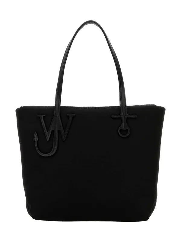 JW Anderson Fabric Anchor Shopping Bag - Black