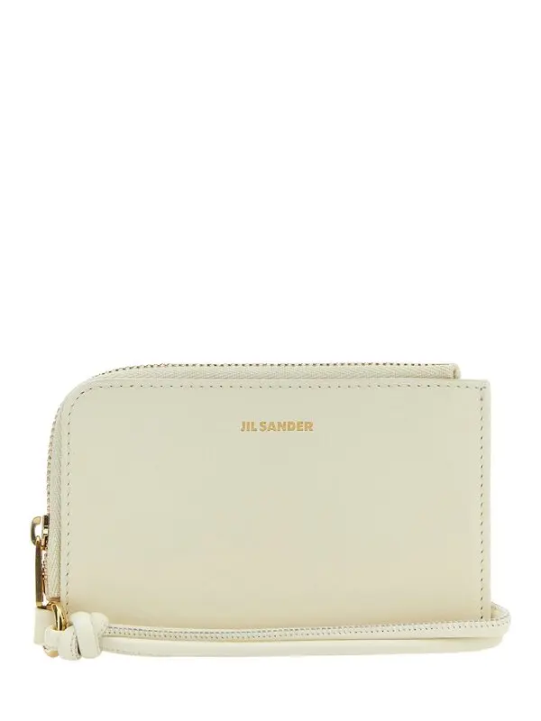 JIL SANDER Metal Fibre Card Holder - Multicolor