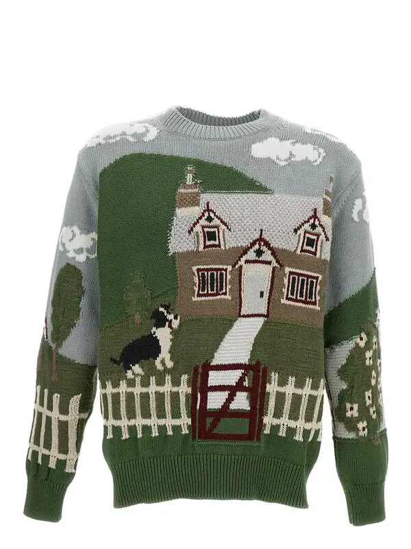 Junya Watanabe Embroidered Pullover - Multicolor