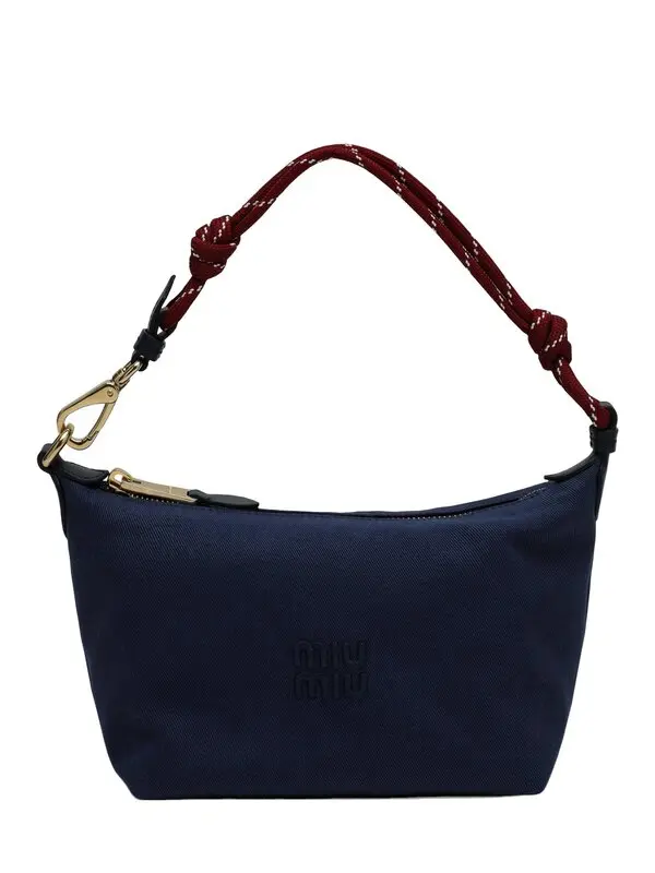 Miu Miu Gabardine Pouch - Blue