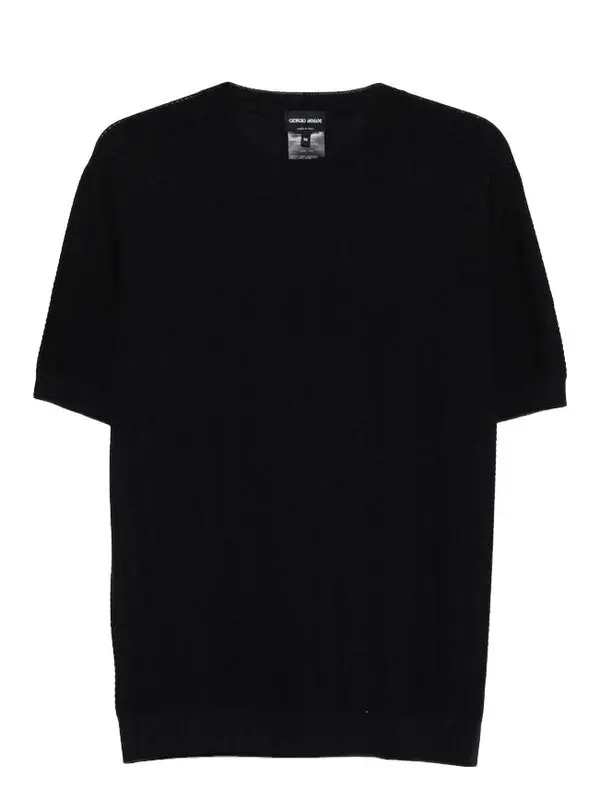 Giorgio Armani T-shirts & Vests T-shirts - Black