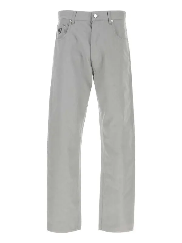 Prada Grey Denim Jeans - Gray