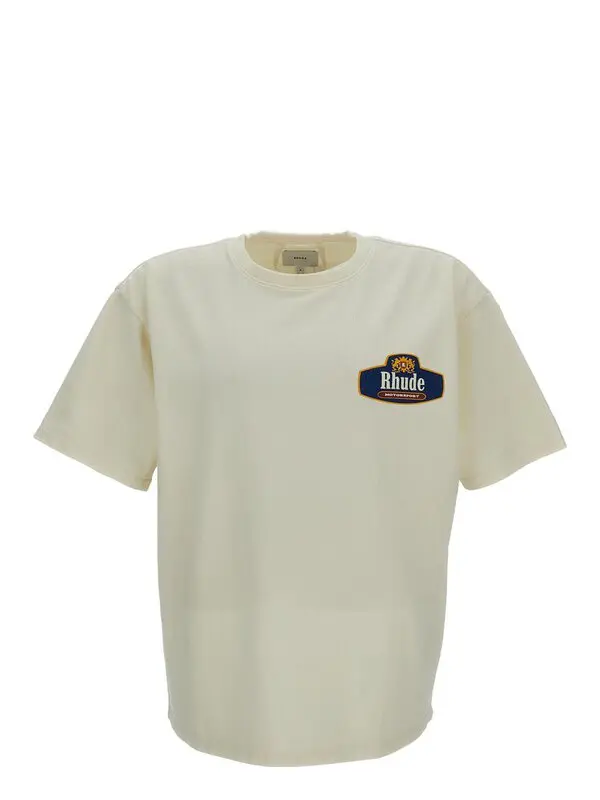 Rhude Racing Crest Tee - Multicolor