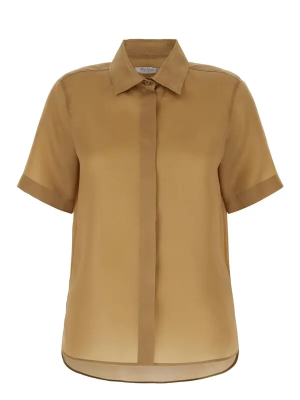 Max Mara Classic Collar Shirt - Multicolor