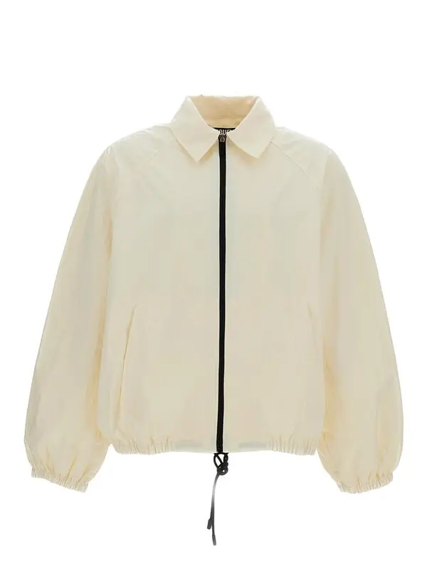 Jacquemus Le Coupe-vent Textured Technical Fabric Windbreaker - Multicolor