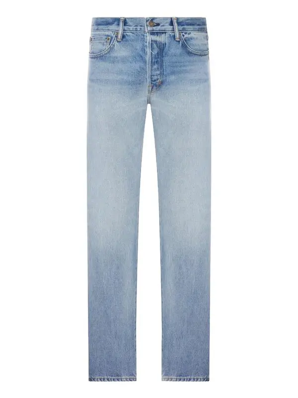 TOM FORD 50's Straight-fit Denim Jeans - Blue
