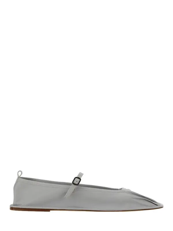 Hereu Mary Jane Dansa Flats - Gray