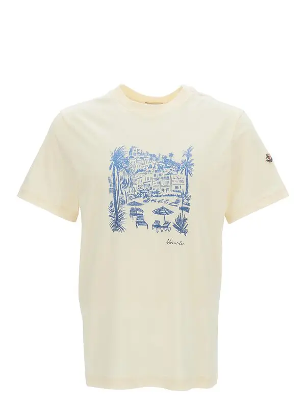 Moncler Short-sleeve T-shirt - Multicolor