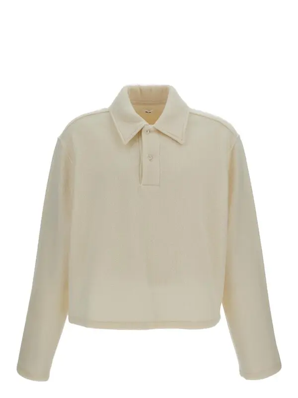 RIER Wool Fleece Polo - Multicolor