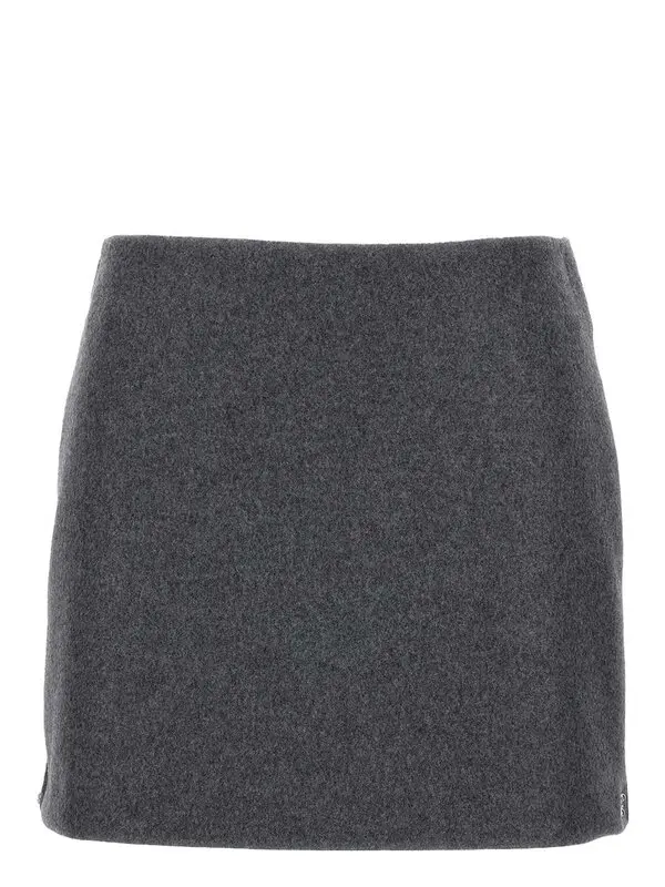 Sportmax Pure Wool Mini Skirt - Multicolor